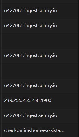 DNS requests to sentry.io (SOLVED) - Home Assistant Community