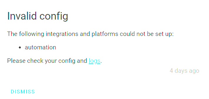 Weird Errors In Log Configuration Home Assistant Community