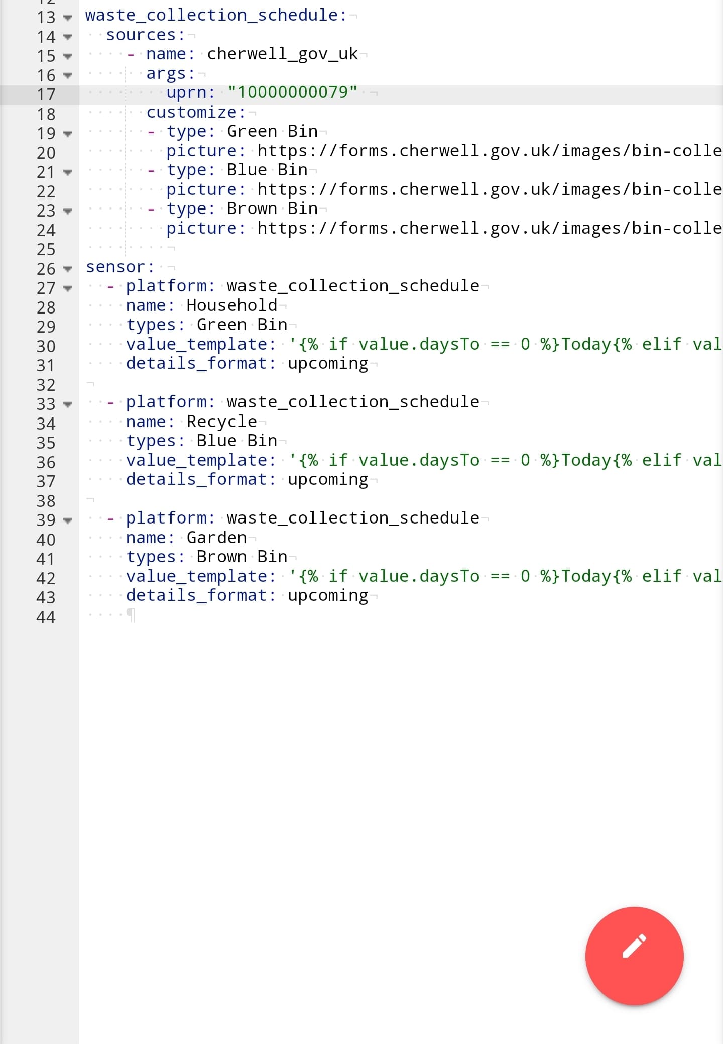 Waste Collection Schedule Framework - Custom Integrations - Home Assistant Community