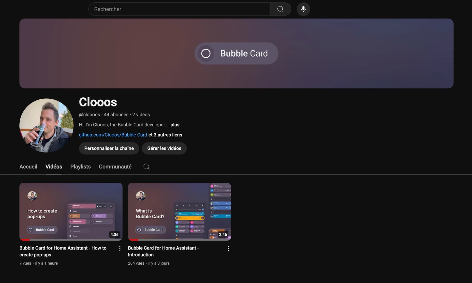 ⚪ Bubble Card - A minimalist card collection for Home Assistant with a ...