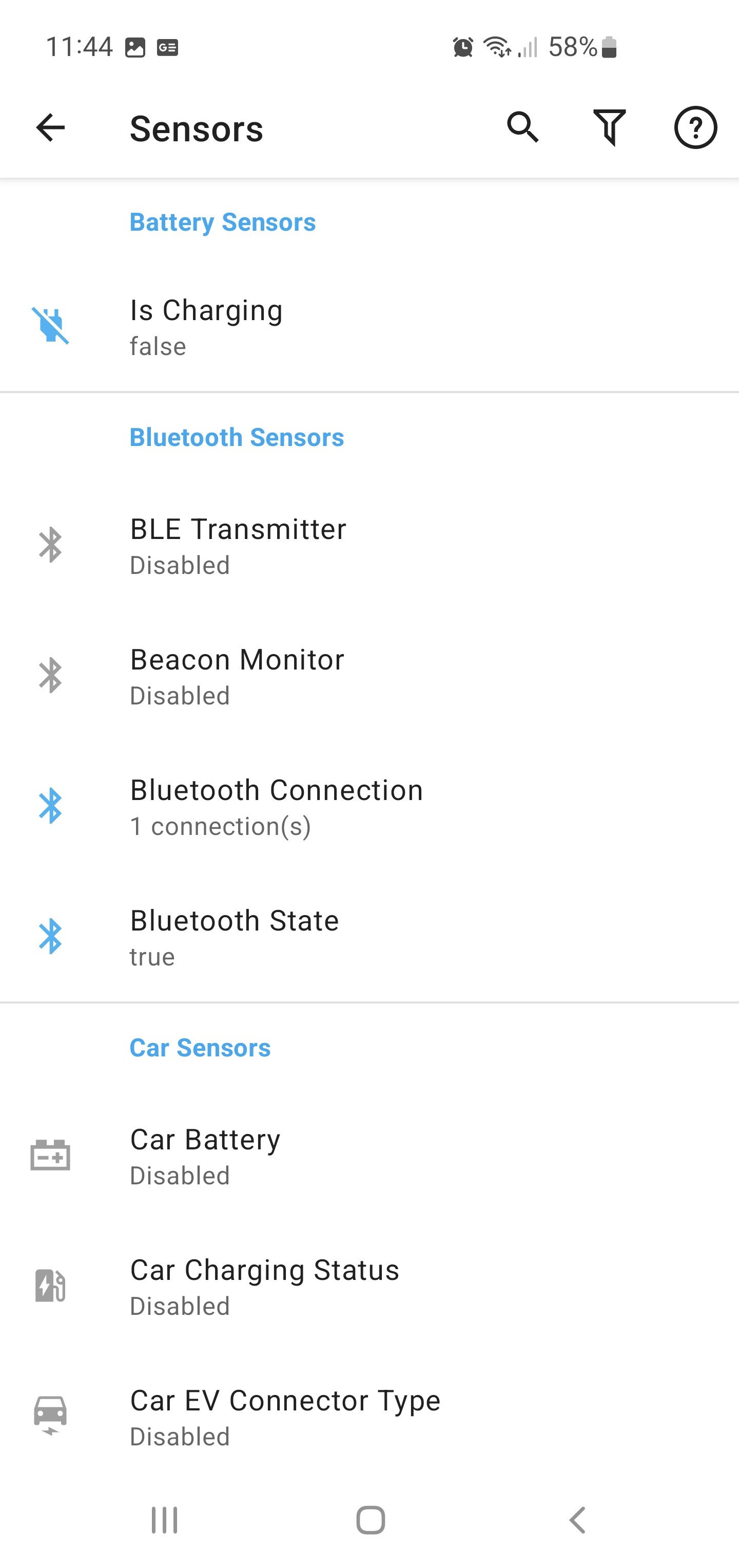 Bluetooth Battery Levels (Android) - Configuration - Home Assistant ...