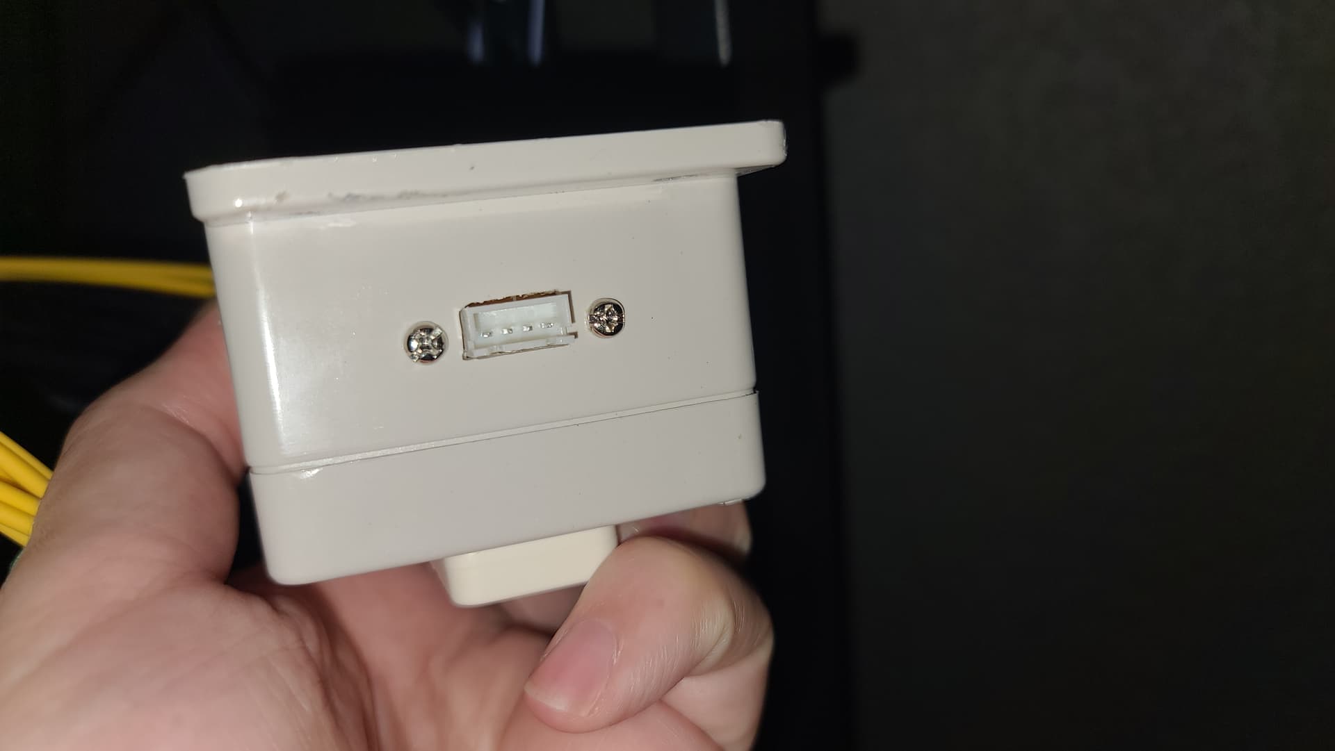 Network Rack Fan Controller Esp32 Controlling Fan Pwm Based On Temperature And Override Mode