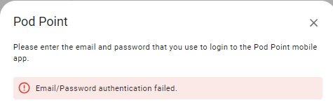 Podpoint Integration won't authenticate - Third party integrations ...