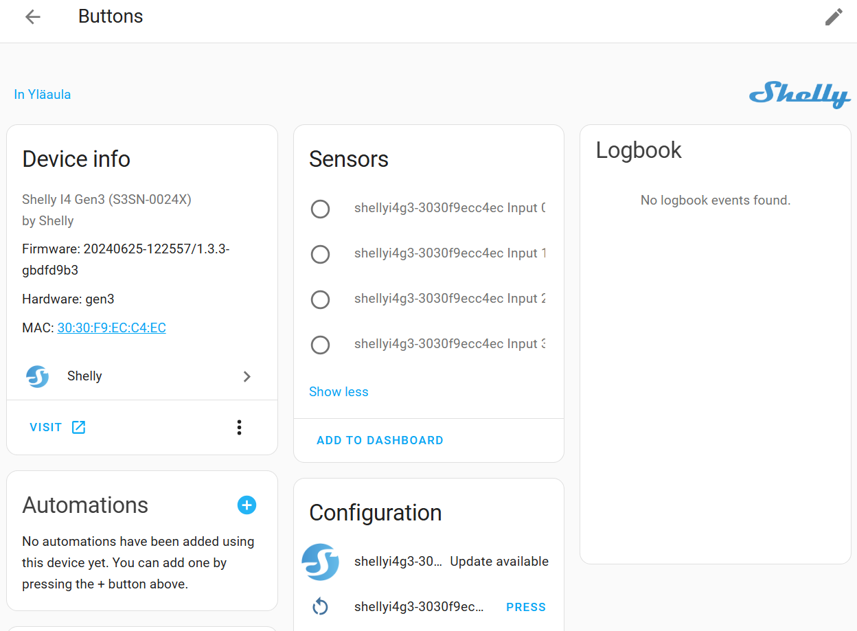 New Shelly device naming has changed - Third party integrations - Home ...